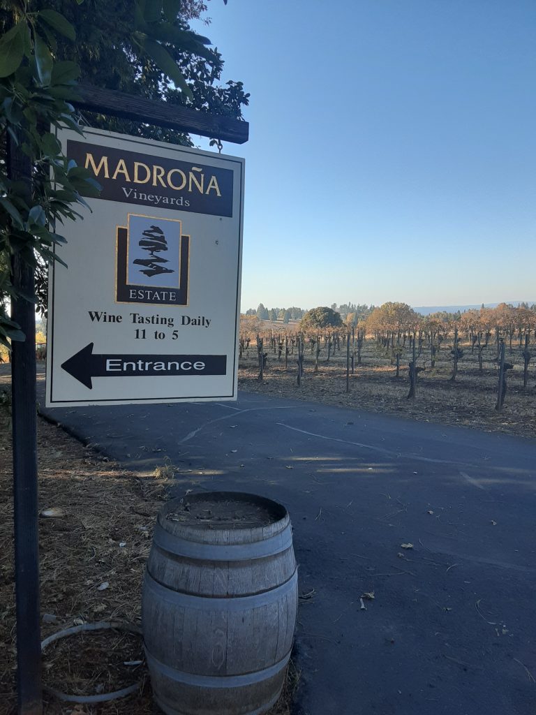 Madrona Vineyards - Thinking Outside The Box - Carolyn Dismuke